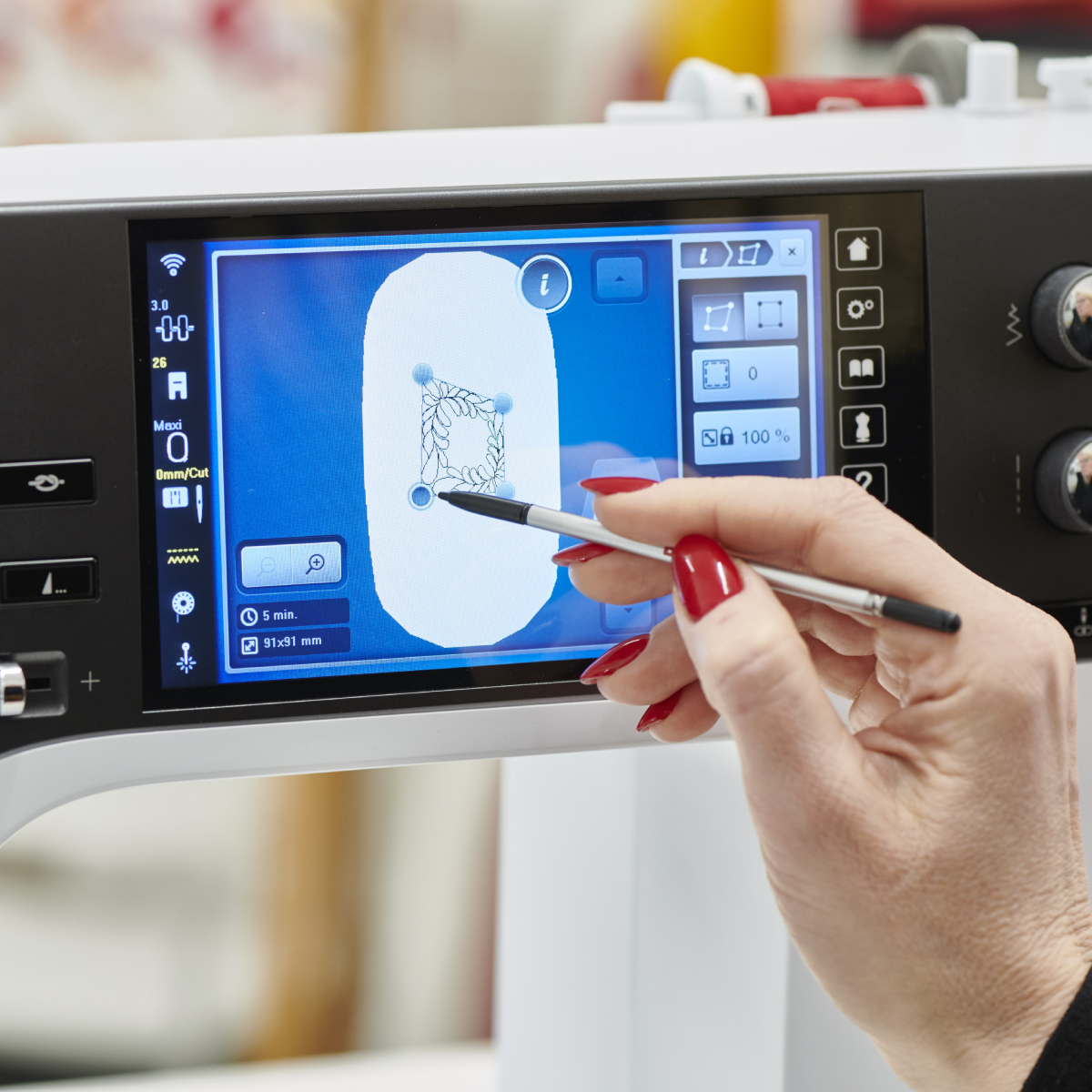 "Window to my world" Quilt - BERNINA