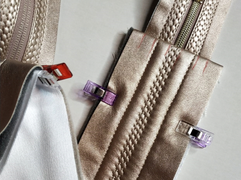 Gequilteter Rucksack von Valentina - BERNINA