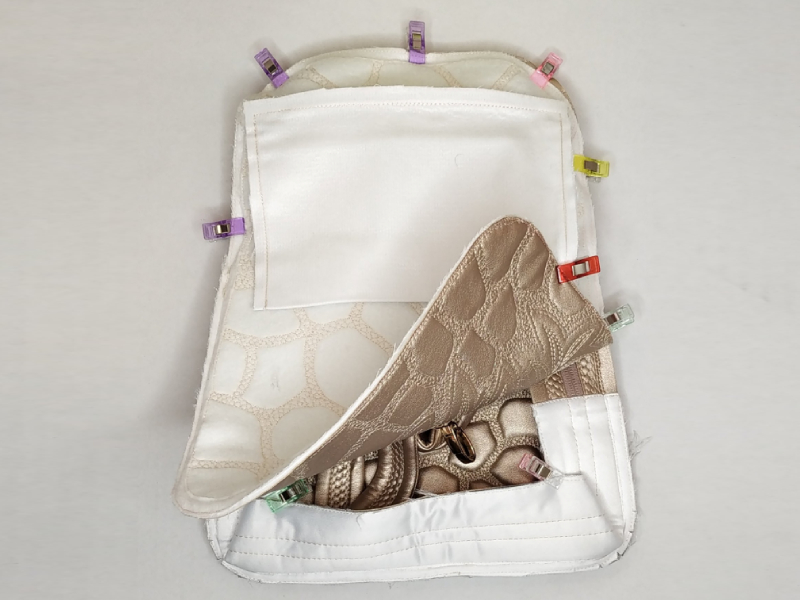 Gequilteter Rucksack von Valentina - BERNINA