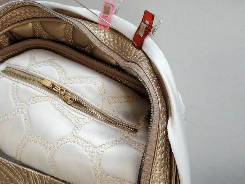 Gequilteter Rucksack von Valentina - BERNINA
