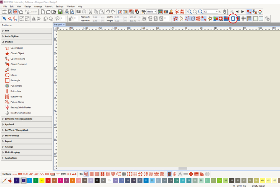 Auto Digitizing a Flower - Learn & Create - BERNINA