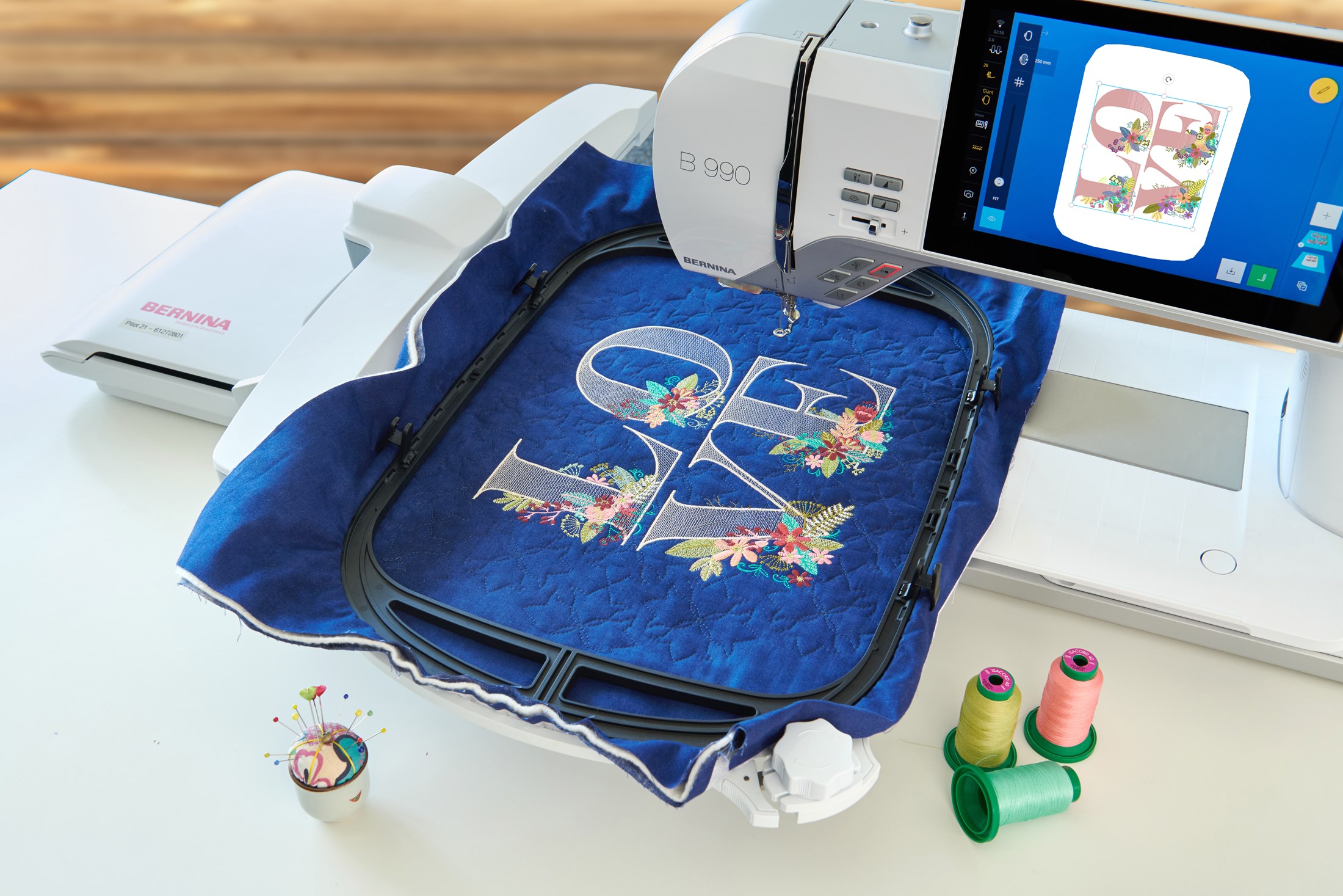 "LOVE" Pillow - BERNINA