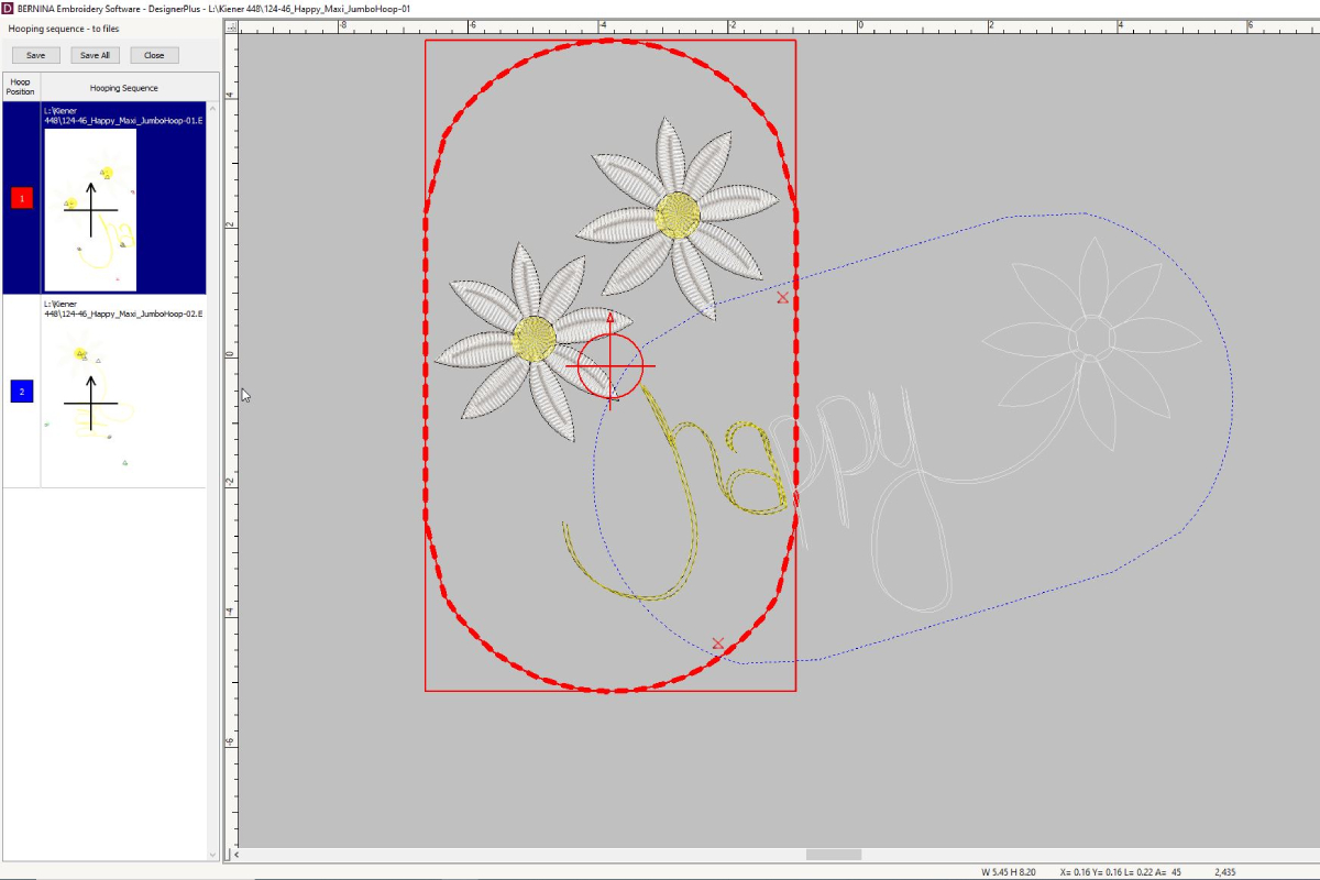 Multi-Hooping | BERNINA embroidery tips - BERNINA