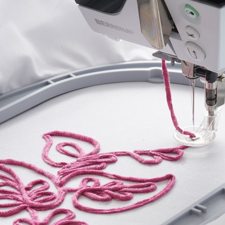 Tips for couching | BERNINA embroidery tips - BERNINA