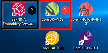 Step 3 Register and validate Corel - Software - BERNINA