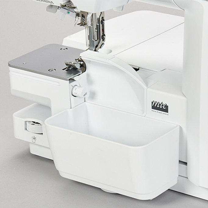The BERNINA serger Cut-offs Bin - BERNINA