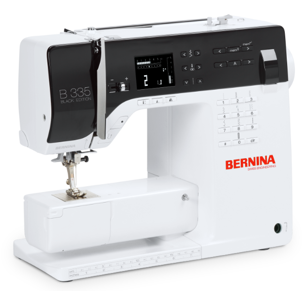 BERNINA 335 Black Edition - perfekt für den Näheinstieg - BERNINA