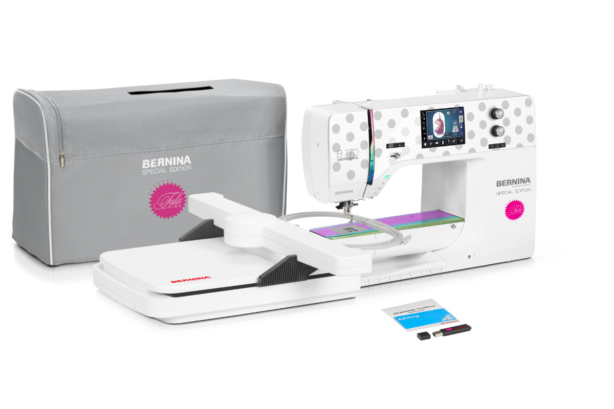 BERNINA 770 QE Tula Pink Special Edition - Just magically! - BERNINA