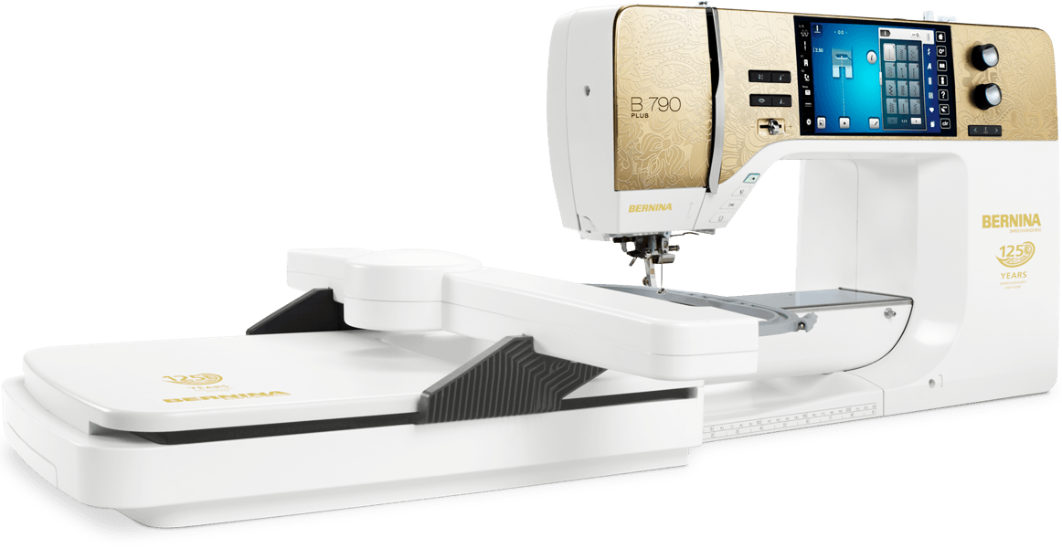 B 790 PLUS Anniversary Edition - take home the gold! - BERNINA