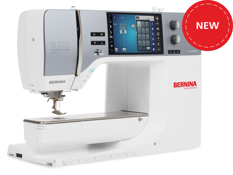 BERNINA 770 QE PRO – Quilt like a PRO - BERNINA