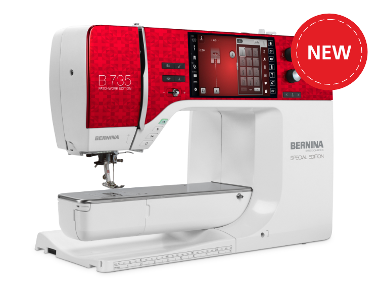 BERNINA 735 Patchwork Edition - Stylish and powerful Special Edition ...