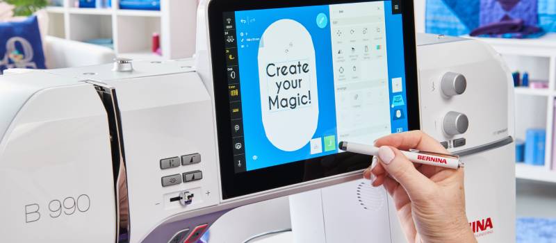 BERNINA 990: Create your Magic - BERNINA