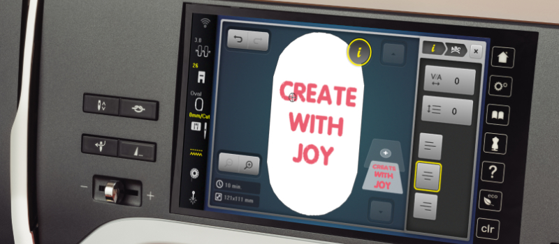 BERNINA 990: Create your Magic - BERNINA