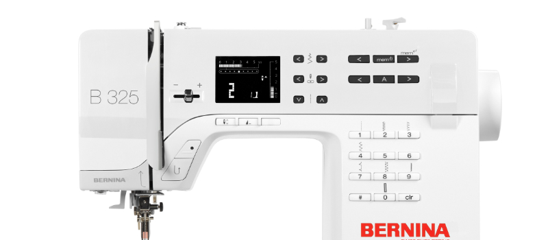 BERNINA 325 - Small sewing machine, but a big deal - BERNINA