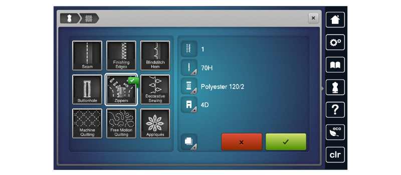 BERNINA 780 with embroidery module – create wonderful embroidery - BERNINA