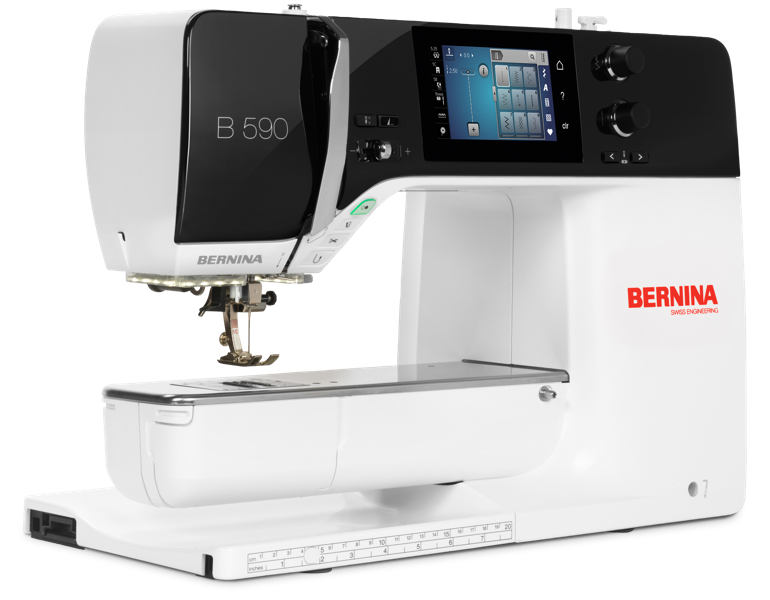 Sewing, Quilting, Embroidery - so easy with the B 590! - BERNINA