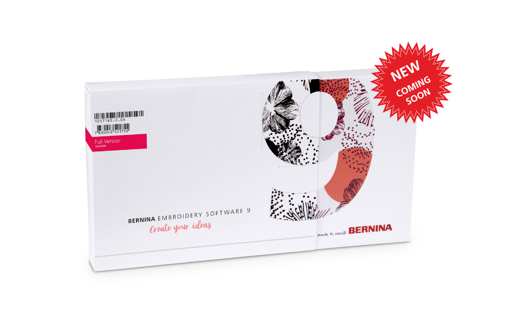 BERNINA Embroidery Software 9 Creator - For software newbies - BERNINA
