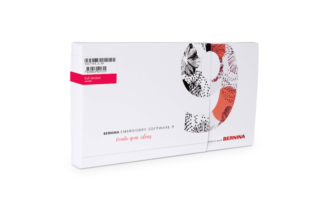 BERNINA Embroidery Software 9 Creator – For software newbies - BERNINA