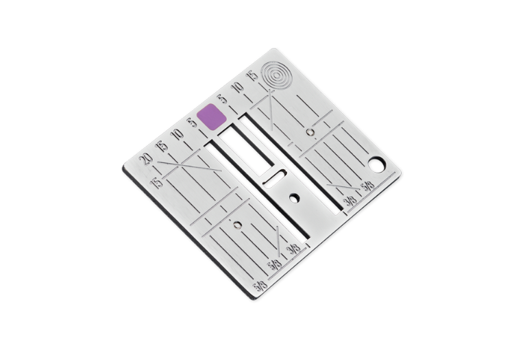 The 9mm stitch plate with 5.5mm stitch hole - BERNINA