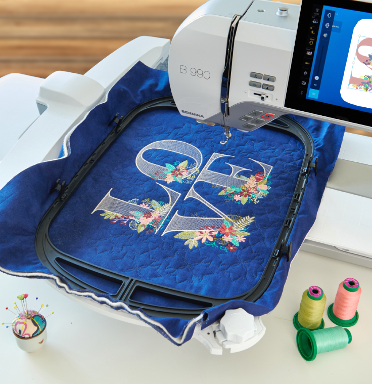 Giant Embroidery Hoop for huge embroidery designs - BERNINA
