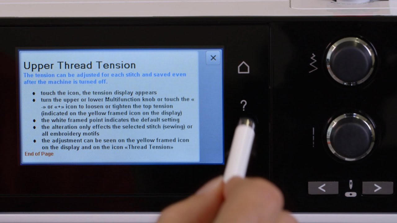 artista 730 – a sewing and embroidery machine with a wealth of ...