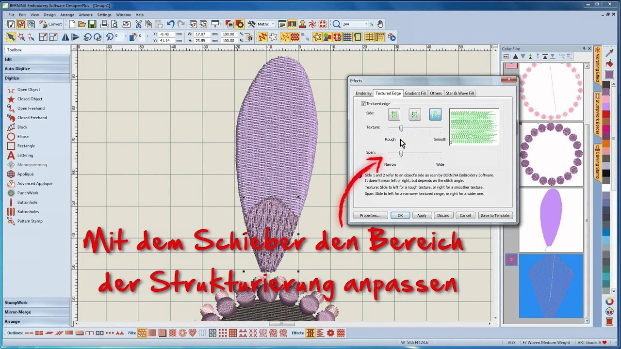 BERNINA Sticksoftware Version 7 – DesignerPlus - BERNINA