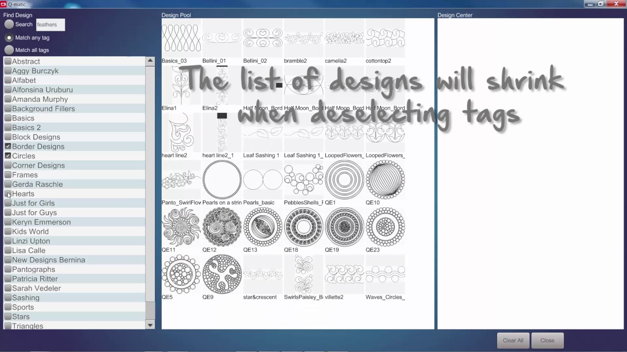 BERNINA Q-matic: Longarm Quilting Automation System - BERNINA