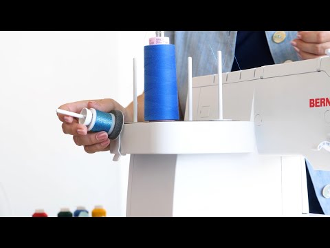 Decorative Thread Spool Pin - Optimizes processing of decorative yarns ...