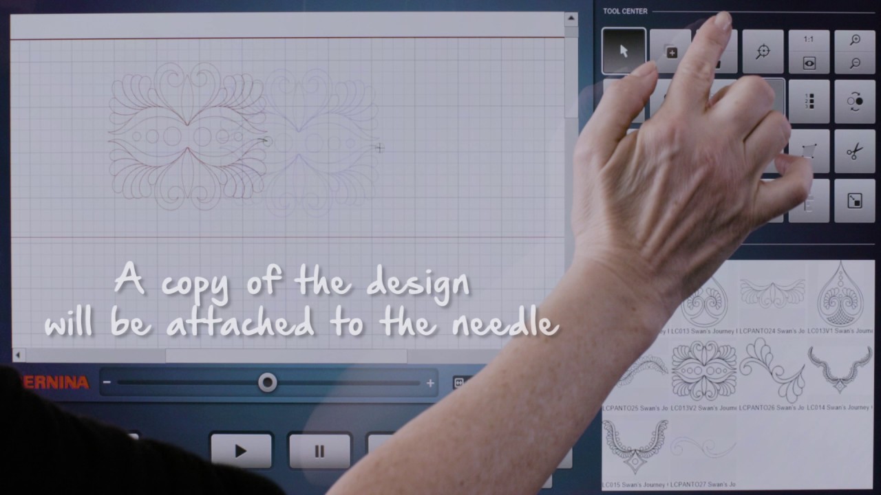 BERNINA Q-matic: Longarm Quilting Automation System - BERNINA