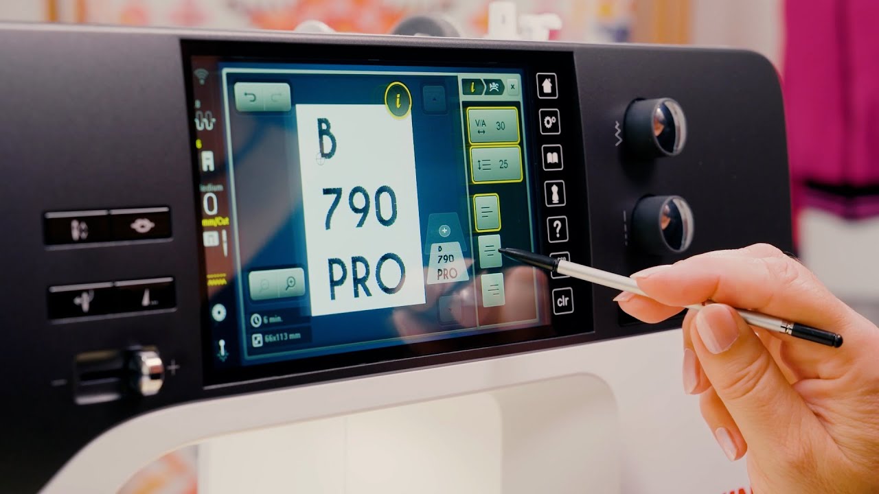 BERNINA 735 PRO – The garment sewing specialist - BERNINA