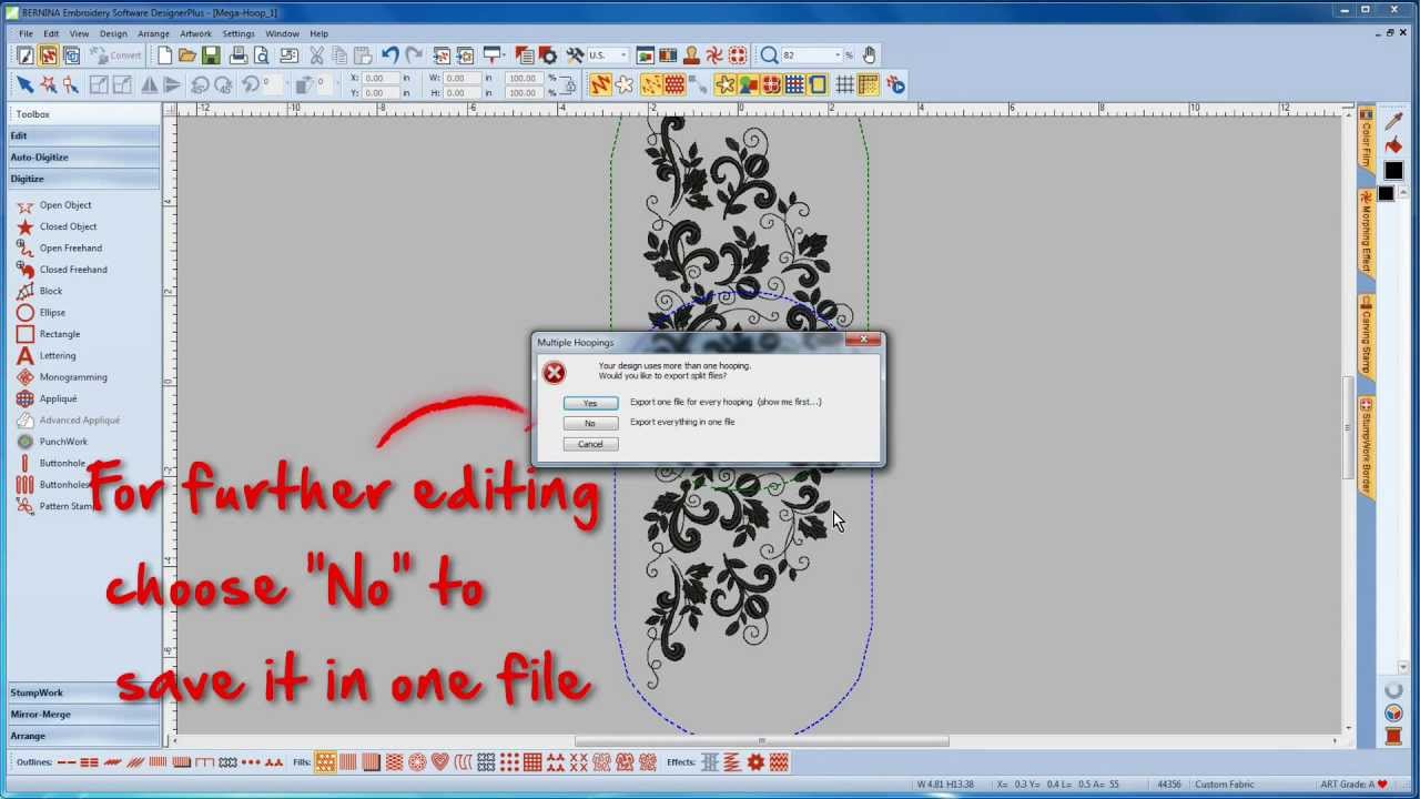 BERNINA Embroidery Software 7 - DesignerPlus - BERNINA