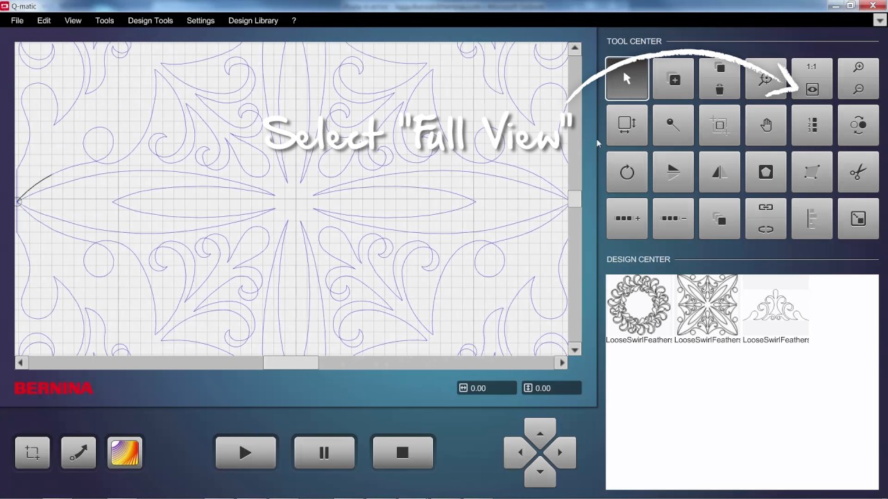 BERNINA Q-matic: Longarm Quilting Automation System - BERNINA