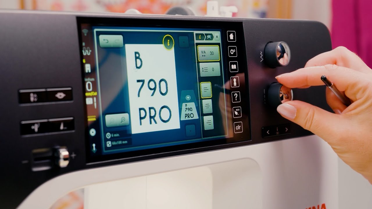 BERNINA 790 PRO - JOY OF PRO - BERNINA