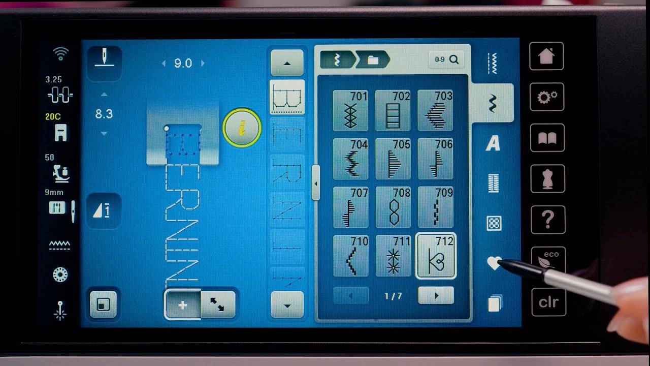 BERNINA 790 PRO - JOY OF PRO - BERNINA