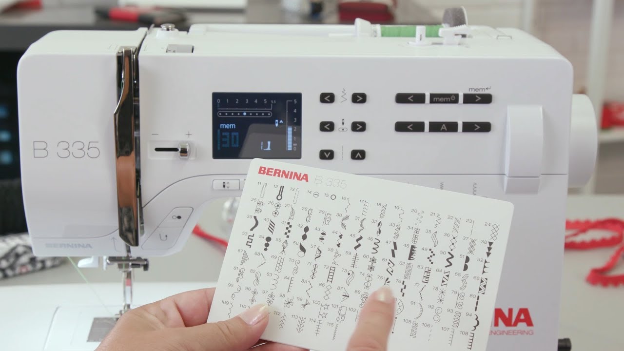 BERNINA 335 Sewing Machine A Beginner's Favourite - BERNINA