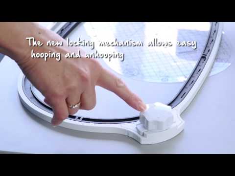 The Jumbo Embroidery Hoop for extra large embroidery designs and ...