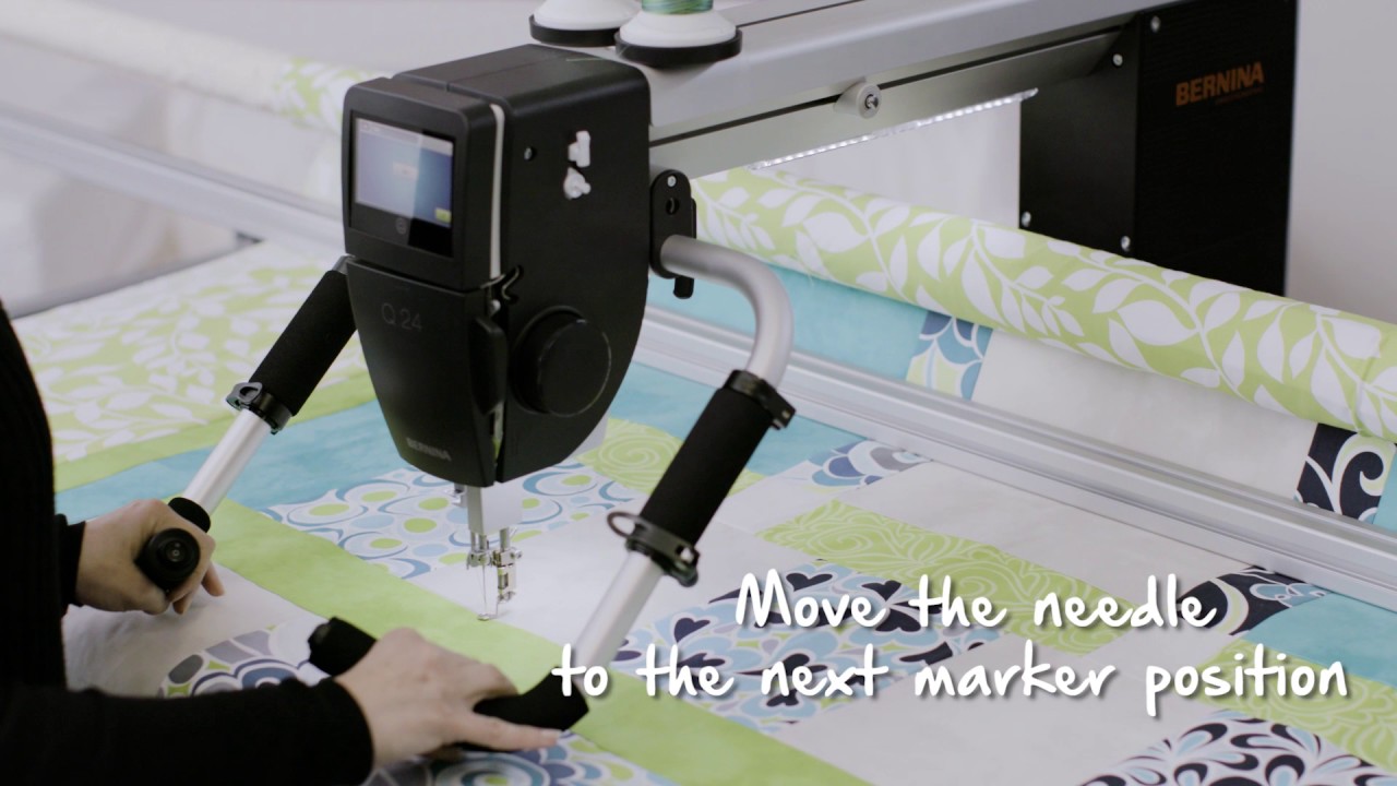 BERNINA Q-matic: Longarm Quilting Automation System - BERNINA