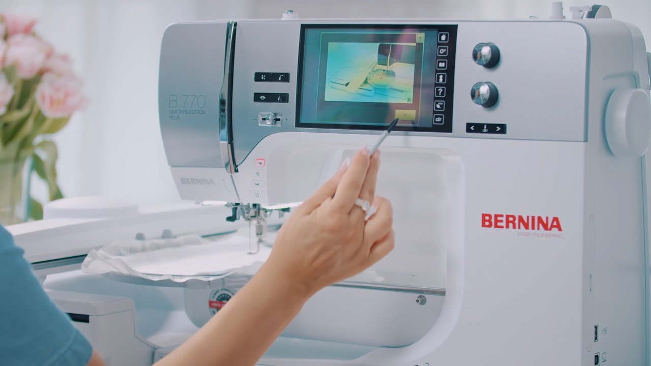 BERNINA 700 PRO – Embroidery like a PRO - BERNINA