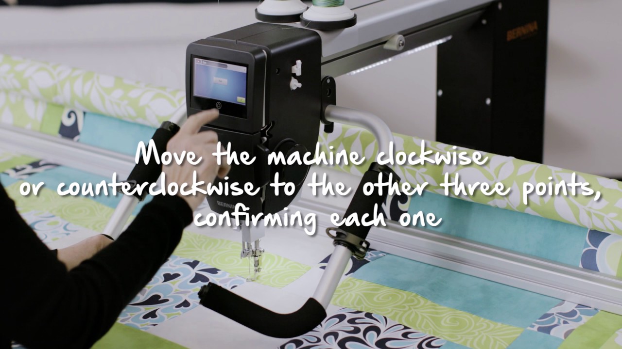 BERNINA Q-matic: Longarm Quilting Automation System - BERNINA