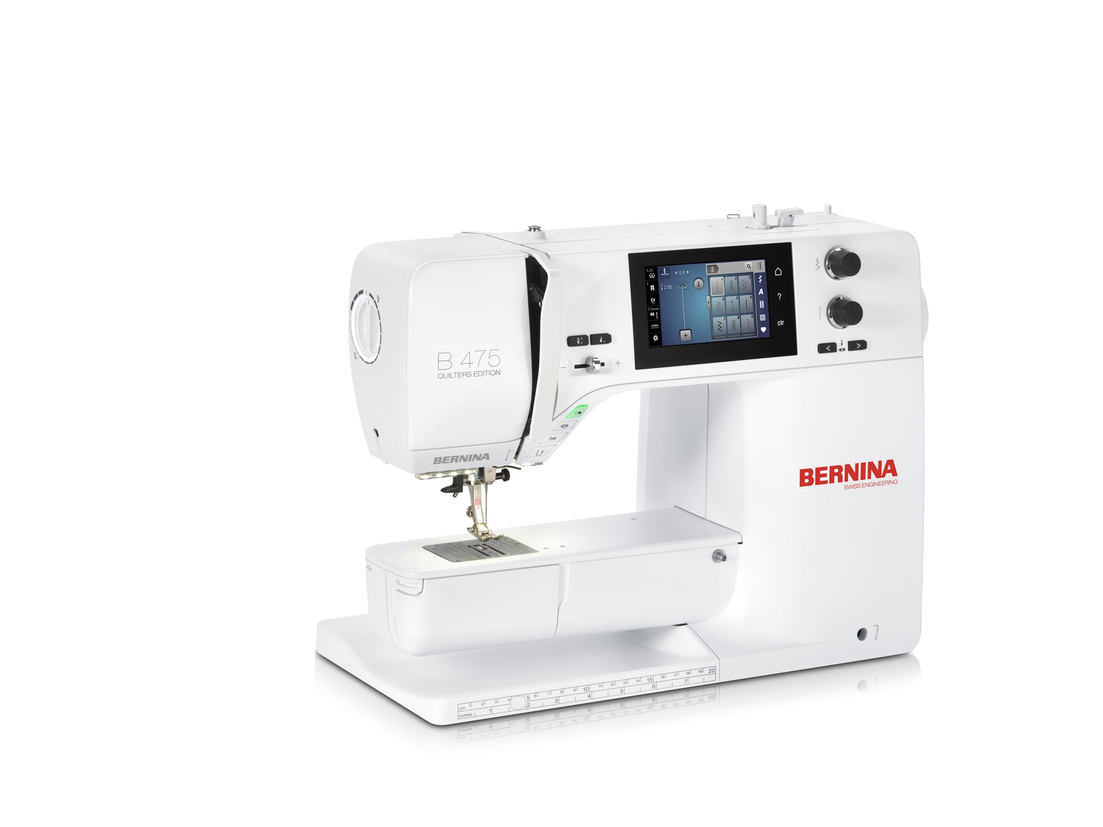 Neue 4er Serie von BERNINA (B 480) - Footer - BERNINA