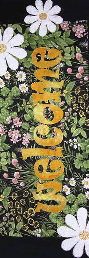 CutWork Accessory - Welcome Banner - Learn & Create - BERNINA