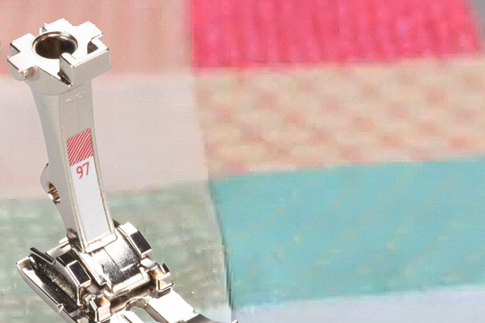 Accessory Spotlight: Patchwork Foot #97/97D - Learn & Create - BERNINA