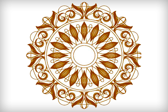 Medallion Printable Motif - Learn & Create - BERNINA