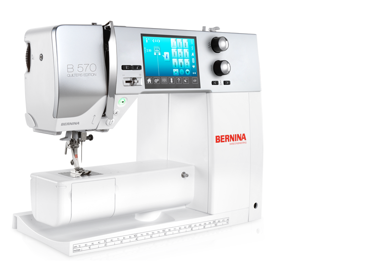 BERNINA 570 QE – The versatile one with the wide range of functions ...